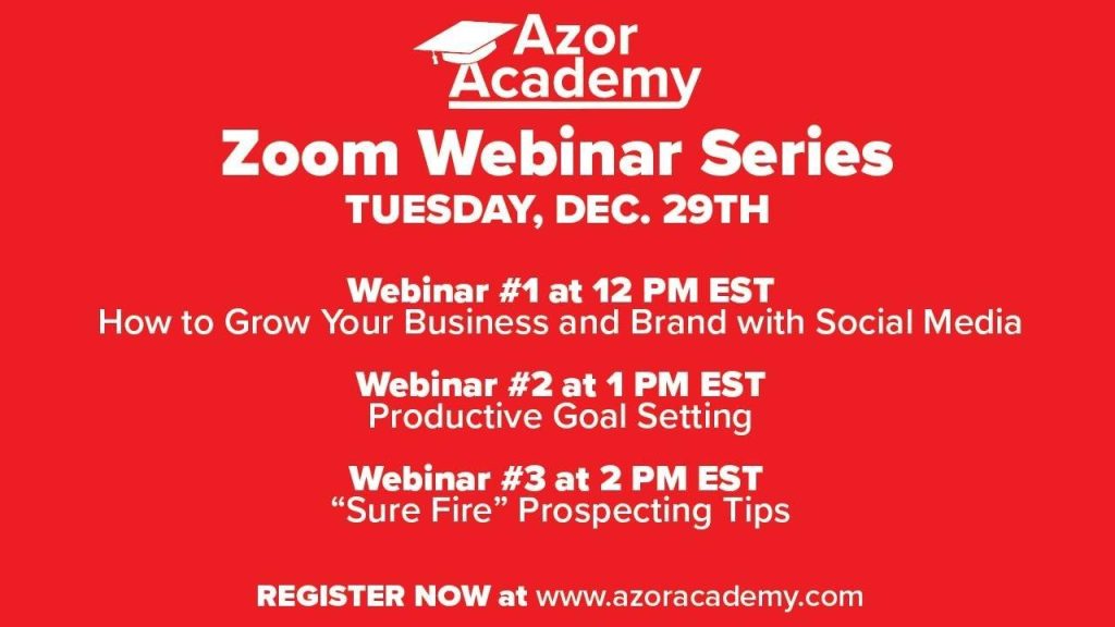 FREE Zoom Webinar Series | Beth Azor